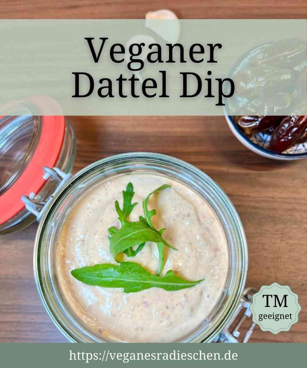 Der beste vegane Dattel-Dip | schnell & einfach